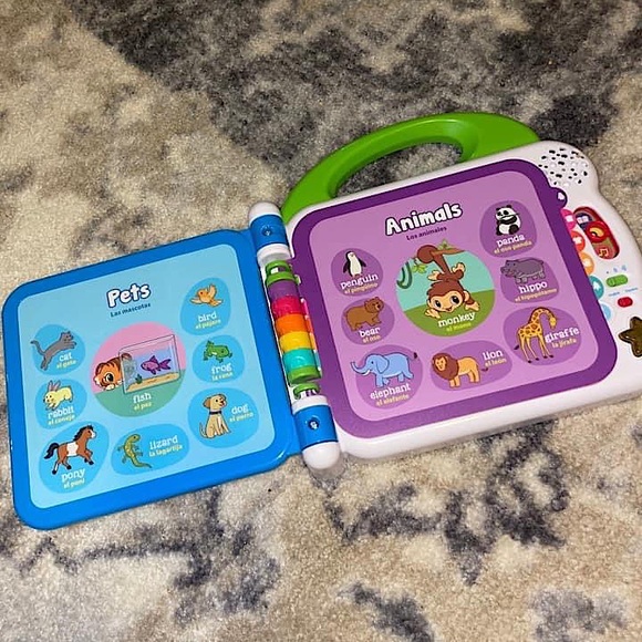 LeapFrog | Toys | Leapfrog Electronic Interactive 0 Words Book | Poshmark